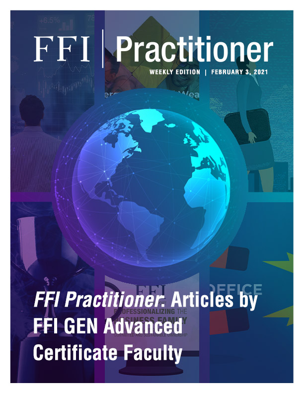 FFI Practitioner: Articles by FFI GEN Advanced Certificate Faculty ...