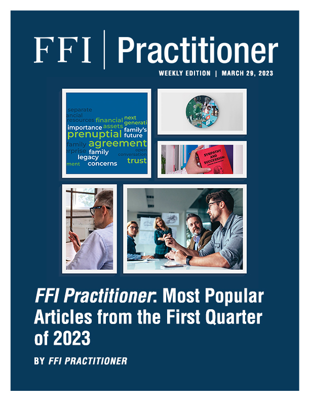 FFI Practitioner: Most Popular Articles from the First Quarter of 2023 ...