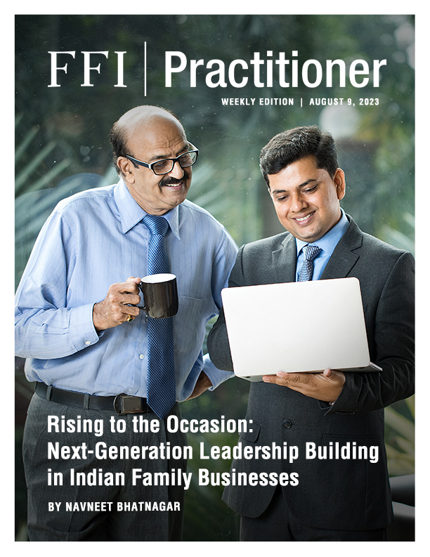 Rising to the Occasion: Next-Generation Leadership Building in Indian Family Businesses - FFI ...