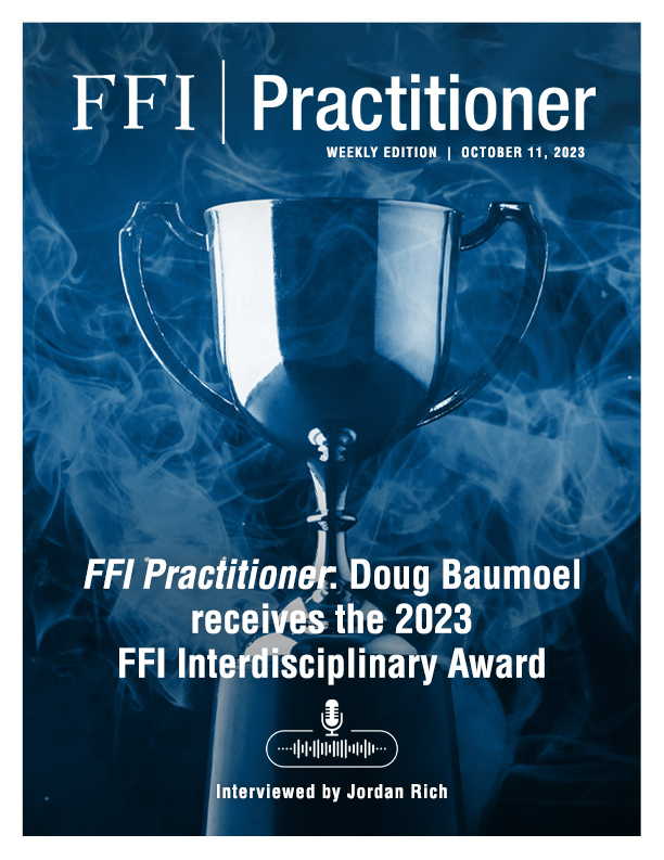 FFI Practitioner: Doug Baumoel receives the 2023 FFI Interdisciplinary ...