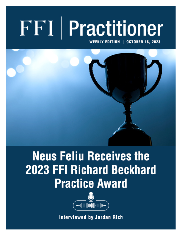 Neus Feliu Receives the 2023 FFI Richard Beckhard Practice Award - FFI ...